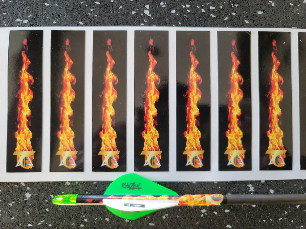 CUSTOM ARROW WRAPS – Triggered Archery